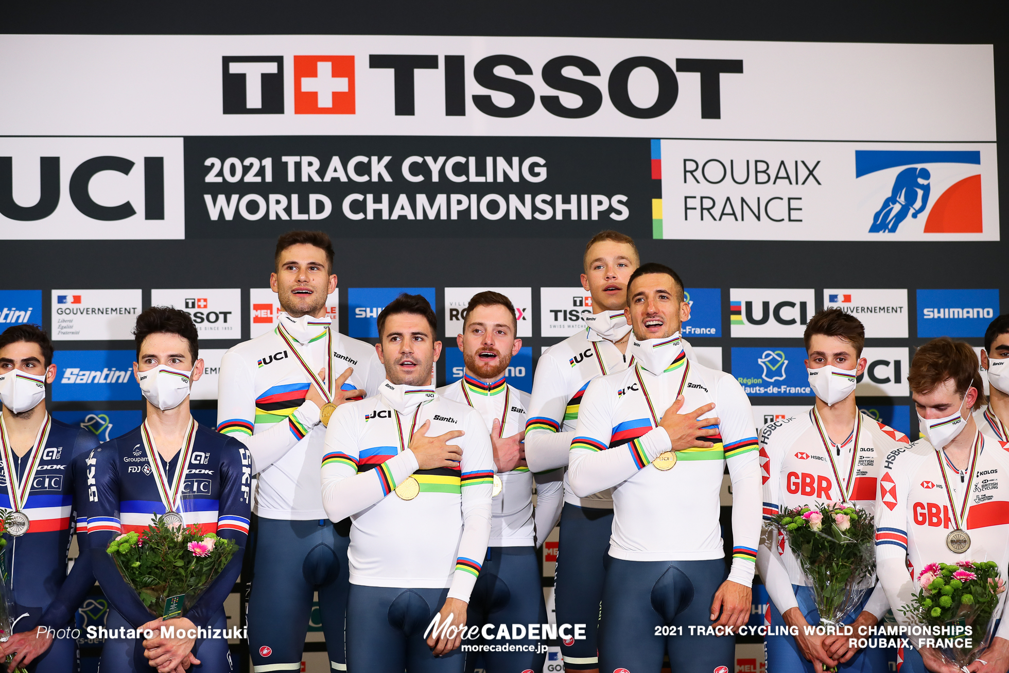 BERTAZZO Liam（ITA）リアム・ベルタッツォ, CONSONNI Simone（ITA）シモーネ・コンソーニ, GANNA ...